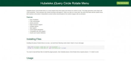 jQuery Menu Plugins for Animating Your Menus | Code Geekz