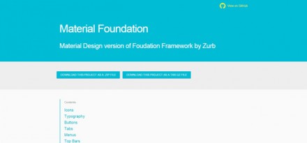 15 Google Material Design Frameworks | Code Geekz