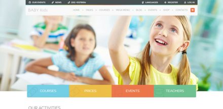 15 Best HTML Kids Website Templates | Code Geekz