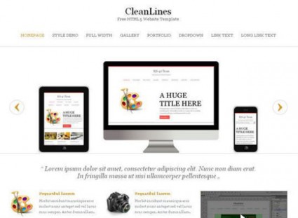 50 Free Responsive HTML5 Templates for Designers | Code Geekz