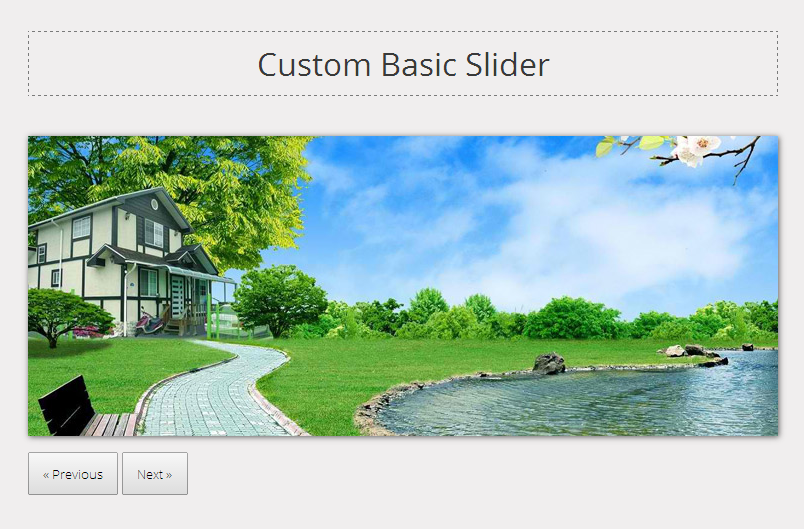 Creating a Custom Basic Slider | Code Geekz