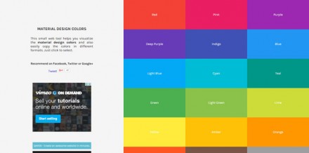10 Best Material Design Color Palette Generators | Code Geekz