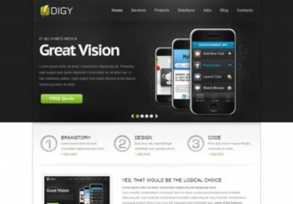 50 Free Responsive HTML5 Templates for Designers | Code Geekz