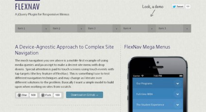 20 Best jQuery Navigation Plugins | Code Geekz