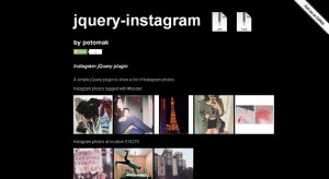 15 Best jQuery Instagram Plugins | Code Geekz