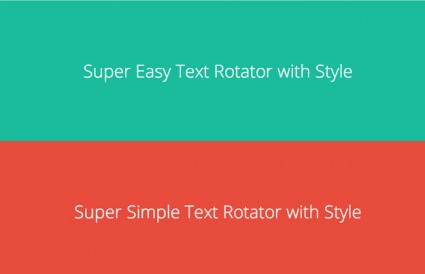 20 jQuery Text Effect Plugins to Beautify Your Contents | Code Geekz