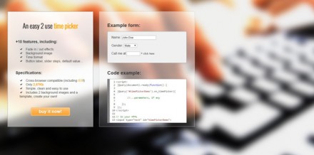 Best jQuery Time Picker Plugins | Code Geekz