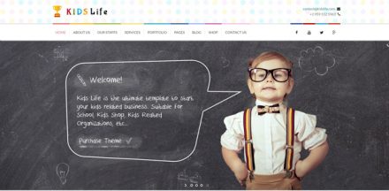 15 Best HTML Kids Website Templates | Code Geekz