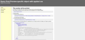 8 Best jQuery Print Page Plugins | Code Geekz