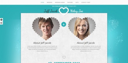 20 HTML Wedding Website Templates | Code Geekz