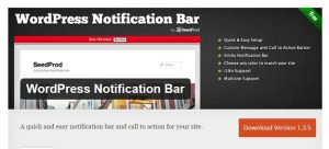 12 Best Notification Bar Plugins for WordPress | Code Geekz